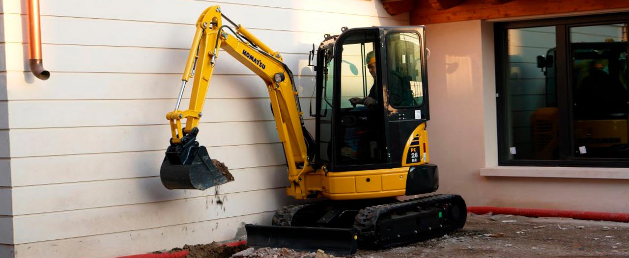 Miniexcavadora: Maquinaria versátil para tus obras o proyectos ...