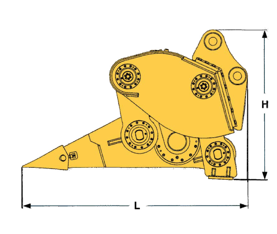 Xcentric Ripper - ChileKomatsu Chile