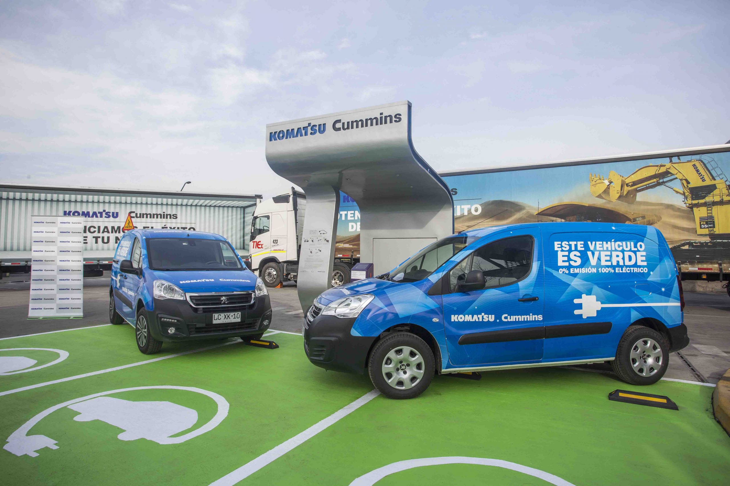 Cummins, Komatsu y Colbún crean alianza para impulsar el hidrógeno verde en electromovilidad ...