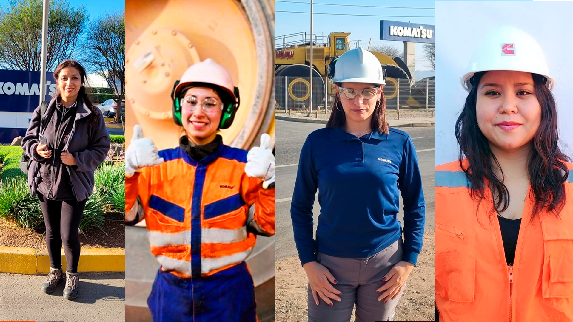 Grupo Komatsu Cummins promueve el talento femenino para la minería - ChileKomatsu Chile