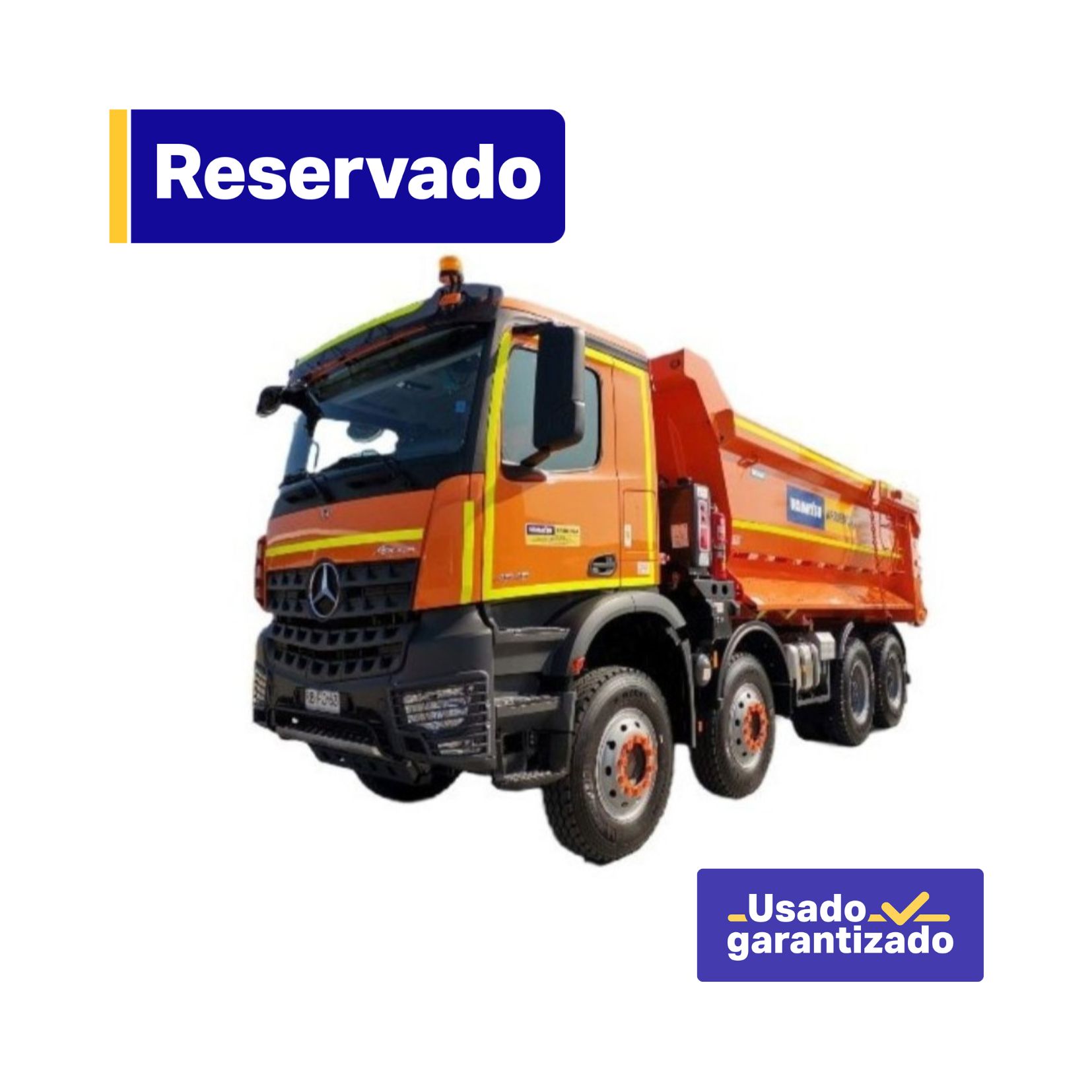 CAMION TOLVA 20M3 4848 SERIE W1T964231P0640784 - ChileKomatsu Chile