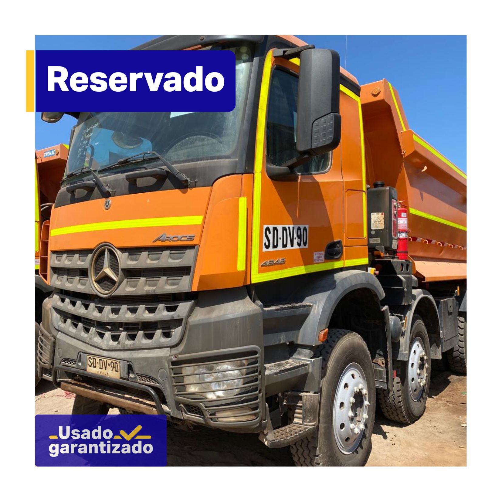 CAMION TOLVA 20M3 4848 SERIE W1T964231P0588500 - ChileKomatsu Chile